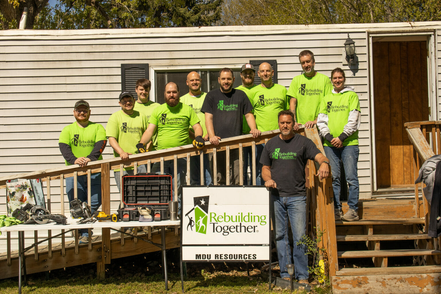 Bismarck-Mandan employees repair two homes during Rebuilding Together ...