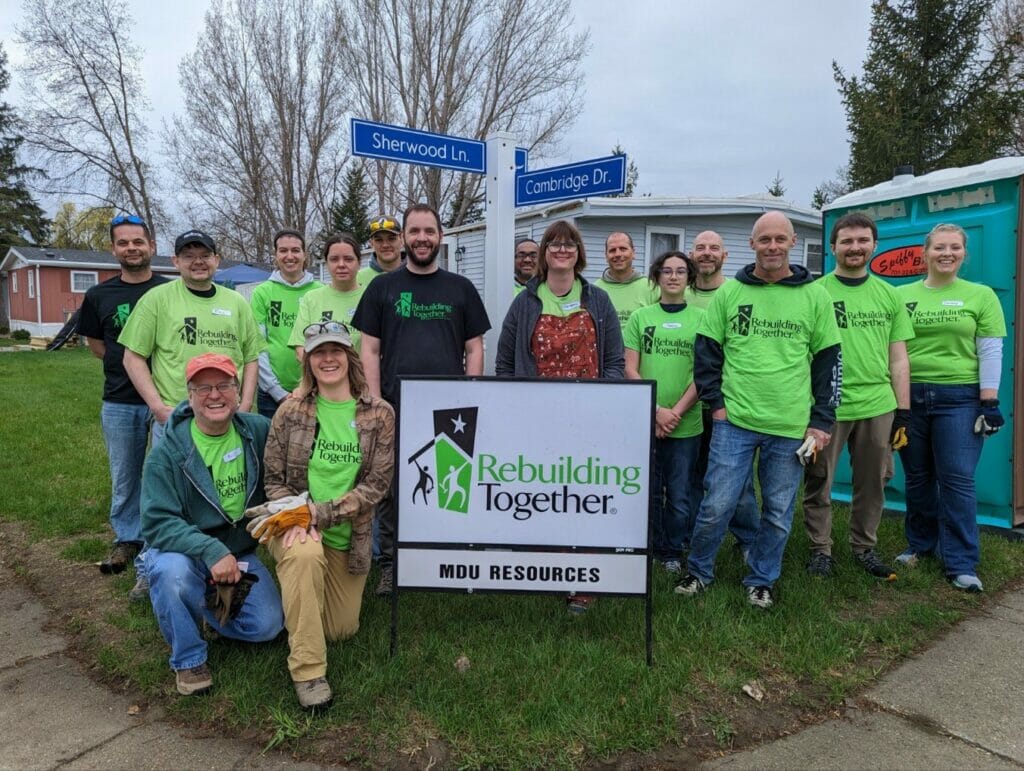 Bismarck-Mandan employees repair two homes during Rebuilding Together ...